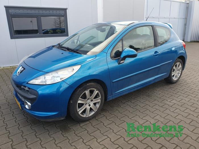 Peugeot 207/207+ 1.4 16V Salvage vehicle (2006, Blue)