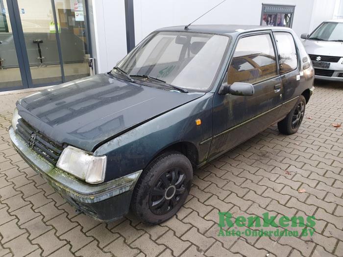 Peugeot 205 II 1.1 XE,GE,XL,GL,XR,GR Salvage vehicle (1996, Green)