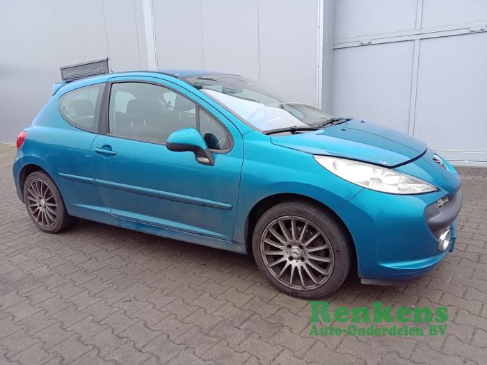 Peugeot 207/207+ 1.6 16V VTi Salvage vehicle (2008, Blue)