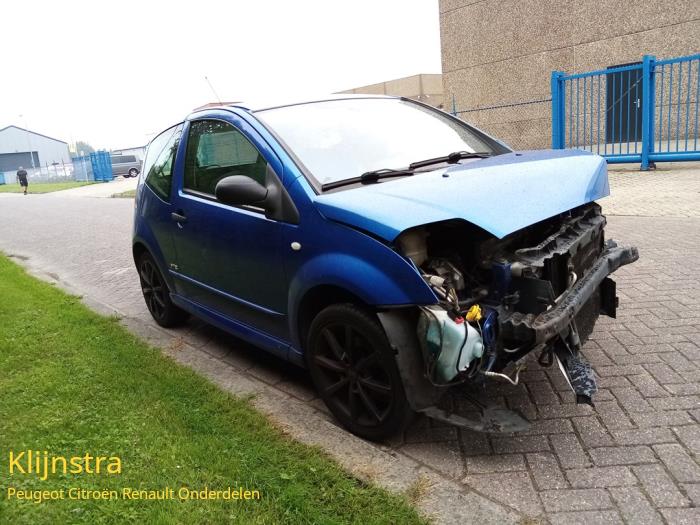 Citroen C2 1.6 16V VTR Salvage vehicle (2004, Blue)