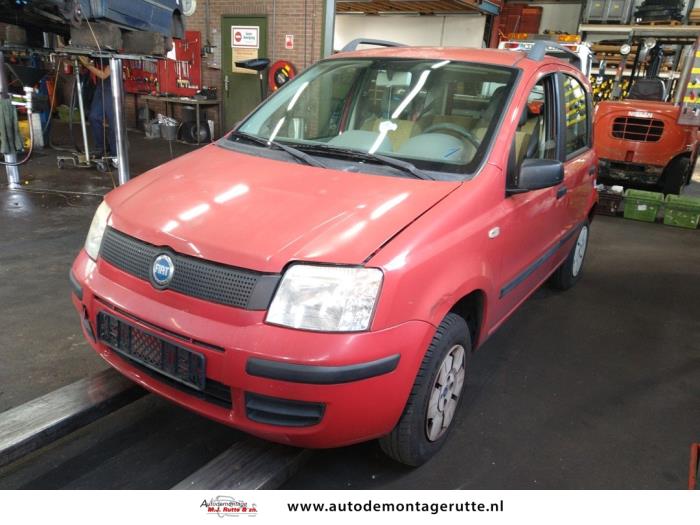 Fiat Panda 1.1 Fire Salvage vehicle (2004, Red)