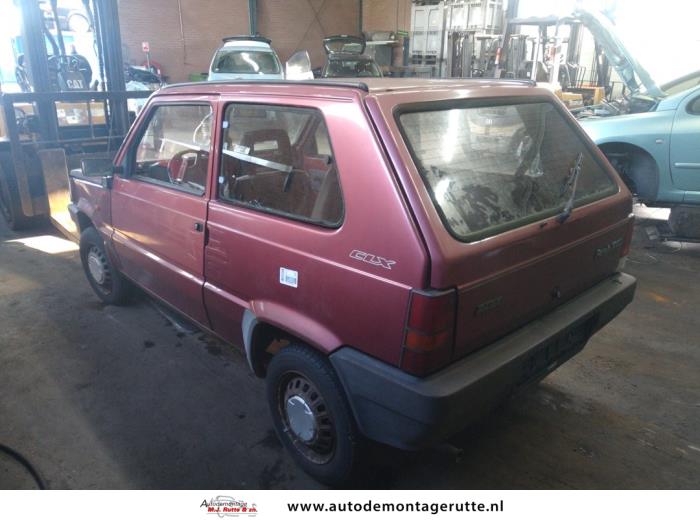 Fiat Panda 1000 IE Salvage vehicle (1992, Red)