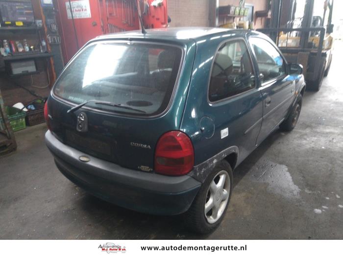Opel Corsa B 1.4i Salvage vehicle (1998, Blue)