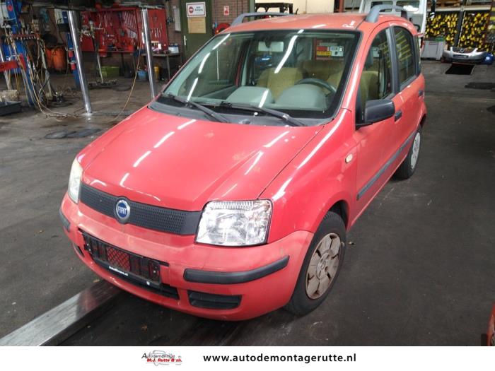 Fiat Panda 1.1 Fire Salvage vehicle (2003, Red)