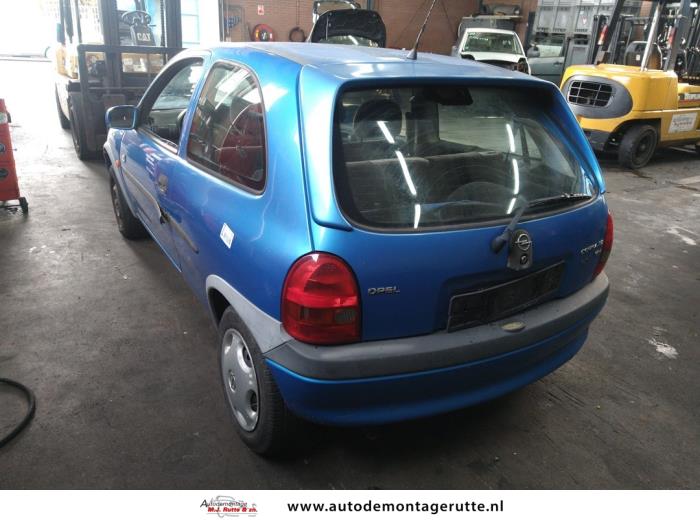 Opel Corsa B 1.2i 16V Salvage vehicle (1999, Blue)