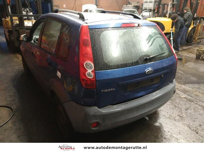 Ford Fiesta 5 1.4 16V Salvage vehicle (2008, Blue)