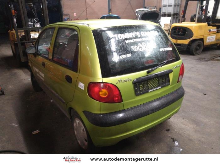 Daewoo Matiz 0.8 S,SE Salvage vehicle (2001, Green)