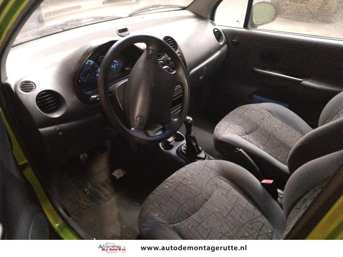 Daewoo Matiz 0.8 S,SE Salvage vehicle (2001, Green)