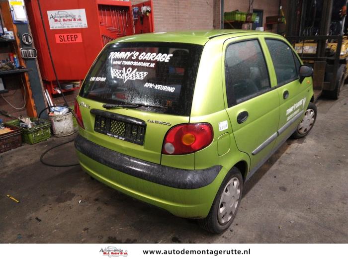 Daewoo Matiz 0.8 S,SE Salvage vehicle (2001, Green)