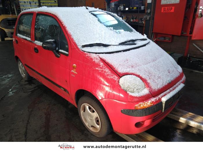 Daewoo Matiz 0.8 S,SE Salvage vehicle (2000, Red)