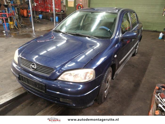 Opel Astra G 1.6 16V Salvage vehicle (2000, Blue)