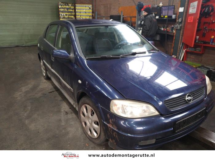 Opel Astra G 1.6 16V Salvage vehicle (2000, Blue)
