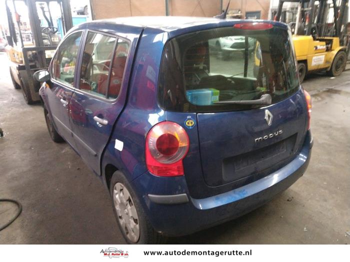 Renault Modus/Grand Modus 1.6 16V Salvage vehicle (2005, Blue)