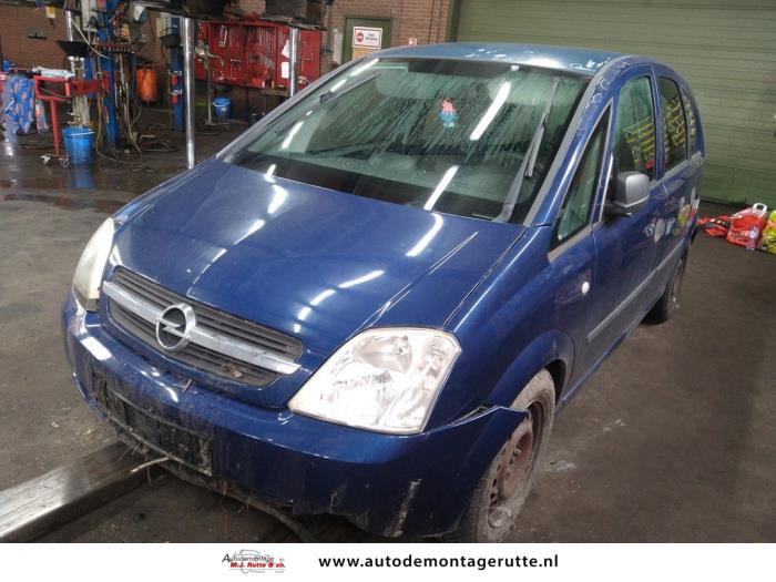 Opel Meriva 1.6 16V Salvage vehicle (2003, Blue)
