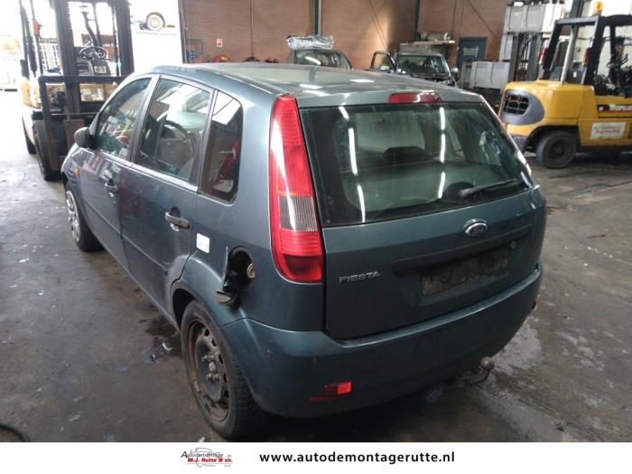 Ford Fiesta 5 1.4 16V Salvage vehicle (2002, Blue)