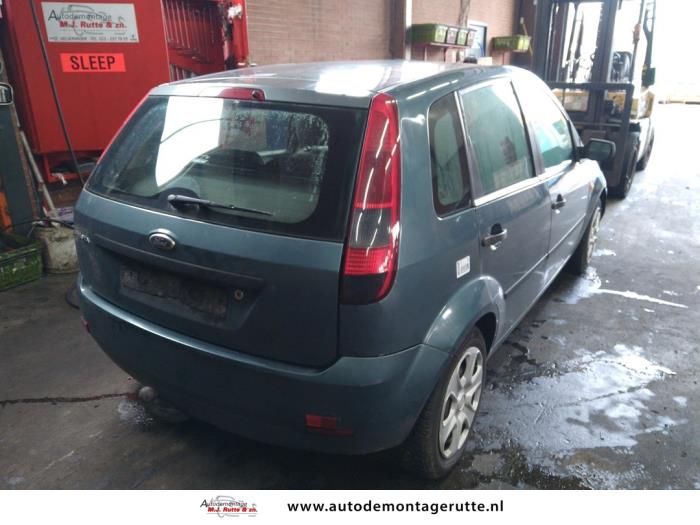 Ford Fiesta 5 1.4 16V Salvage vehicle (2002, Blue)