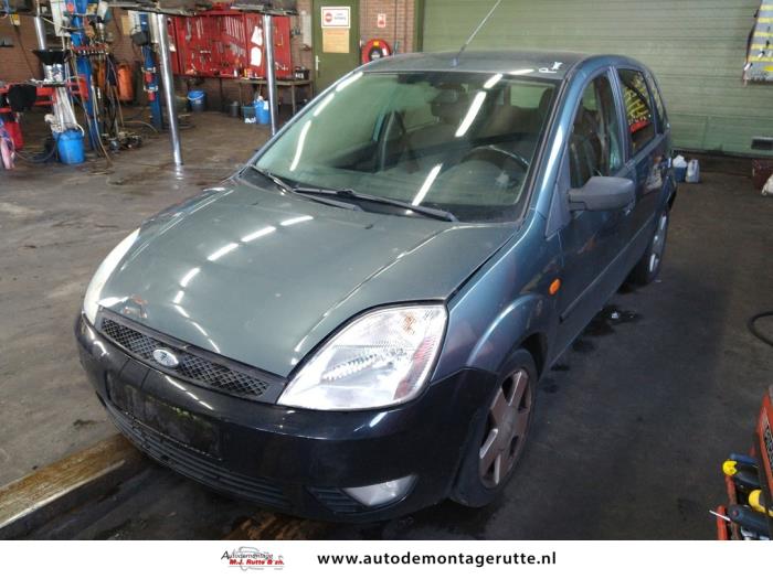 Ford Fiesta 5 1.4 16V Salvage vehicle (2002, Blue)