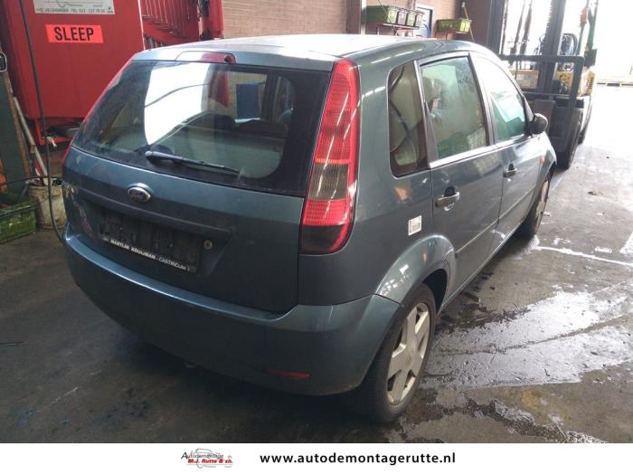 Ford Fiesta 5 1.4 16V Salvage vehicle (2002, Blue)