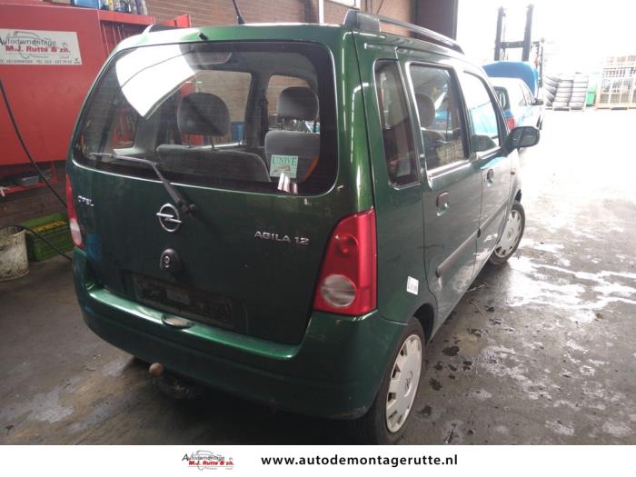 Opel Agila 1.2 16V Salvage vehicle (2000, Green)
