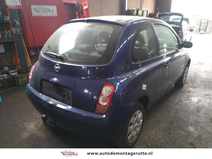 Nissan Micra 1.2 16V Salvage vehicle (2003, Blue)