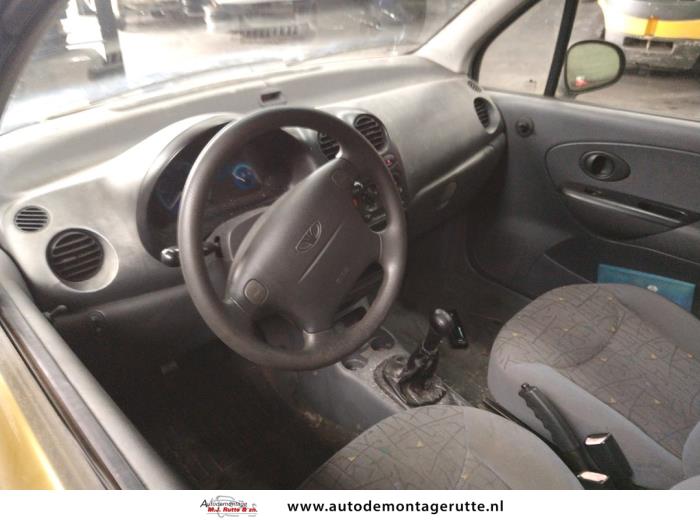 Daewoo Matiz 0.8 S,SE Salvage vehicle (2002, Yellow)