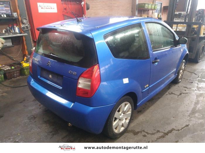 Citroen C2 1.4 Salvage vehicle (2006, Blue)