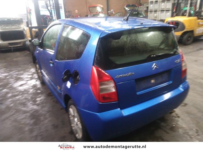 Citroen C2 1.4 Salvage vehicle (2006, Blue)