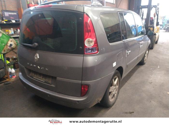 Renault Espace 3.5 V6 24V Grand Espace Épave (2004, Gris)