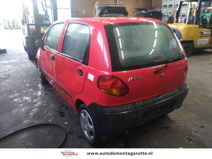 Daewoo Matiz 0.8 S,SE Salvage vehicle (1999, Red)