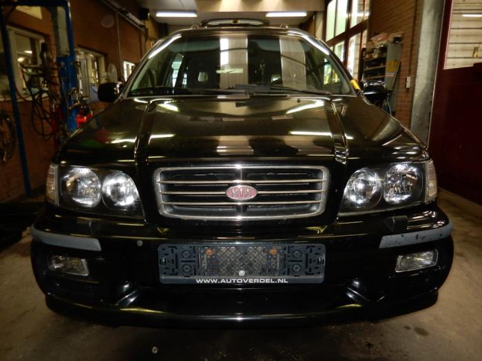 Kia Joice 2.0 16V Épave (2001, Noir) Autodemontage Joko vof