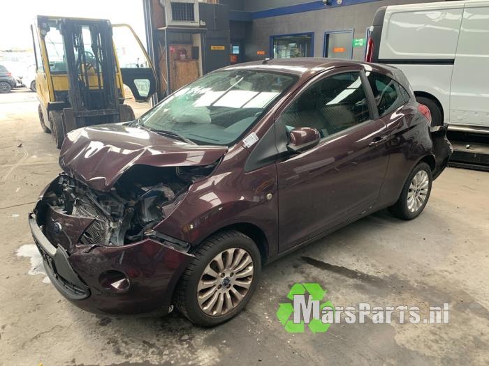 Ford Ka II 1.2 Salvage vehicle (2009, Brown)
