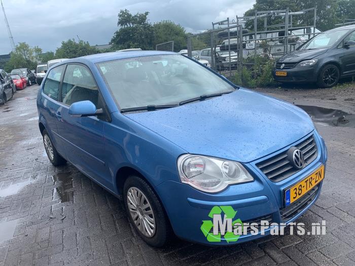 Volkswagen Polo IV 1.2 Salvage vehicle (2007, Blue)