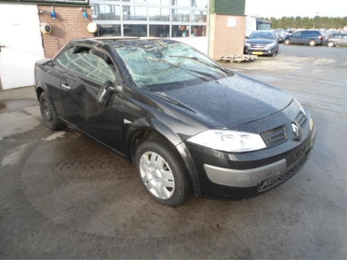 Renault Megane II CC 1.9 dCi 115 Salvage vehicle (2004, Black)