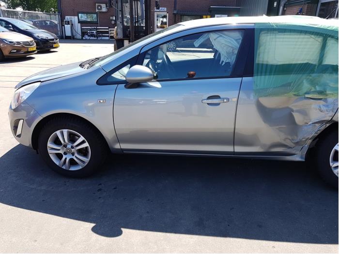 Opel Corsa D 1.2 16V Salvage vehicle (2011, Gray)