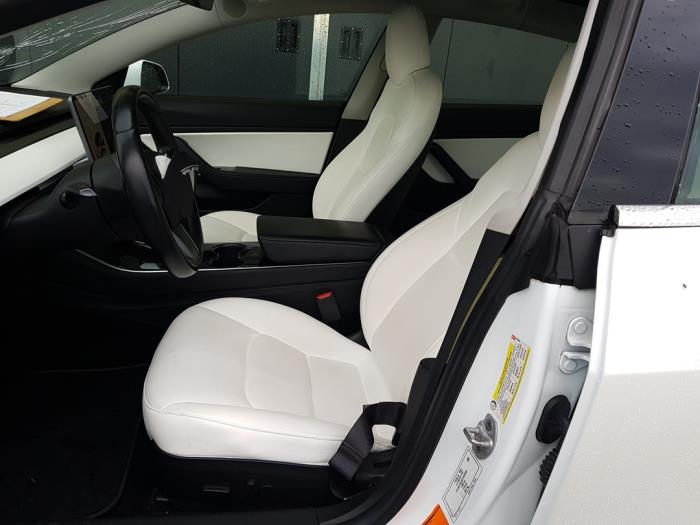 Tesla Model 3 EV AWD Épave (2019, Blanc)
