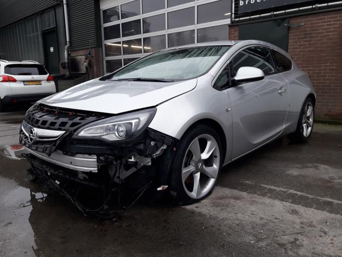 Opel Astra J GTC 1.4 Turbo 16V ecoFLEX 140 Salvage vehicle (2013, Gray)