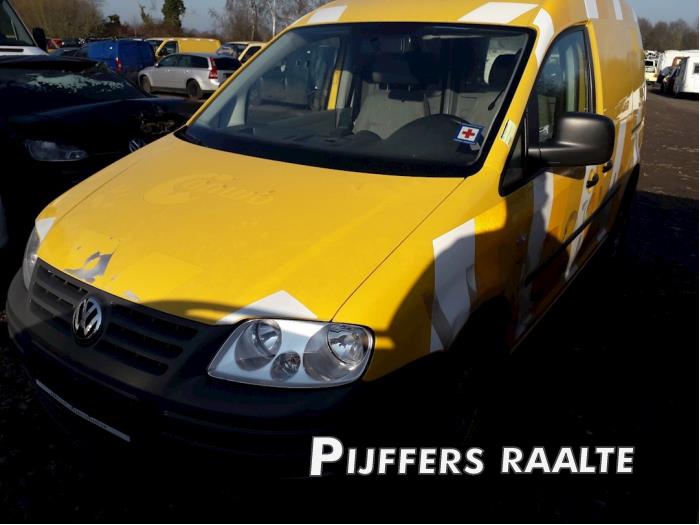 Volkswagen Caddy III 1.9 TDI Salvage vehicle (2010, Yellow)