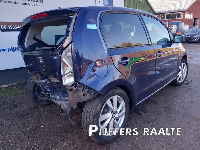 Seat Mii 1.0 12V Salvage vehicle (2017, Blue)