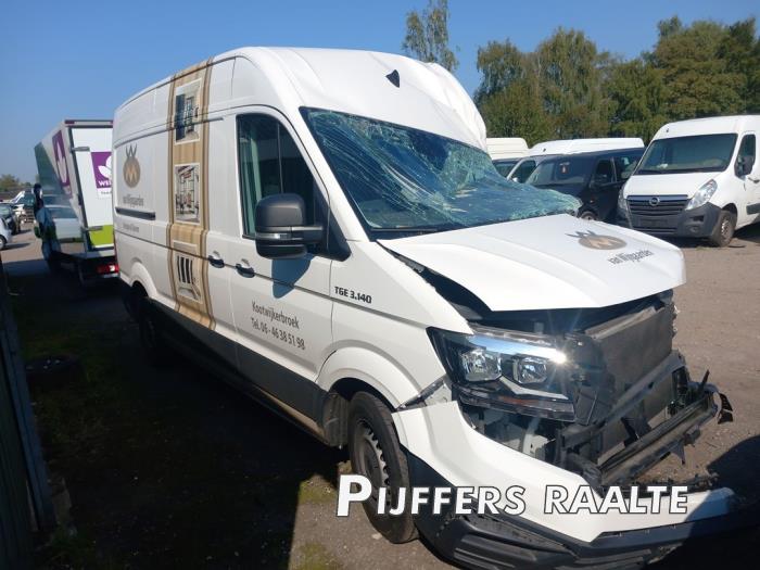 MAN TGE 2.0 TDI Salvage vehicle (2018, White)