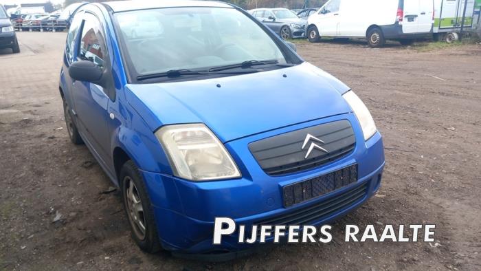 Citroen C2 1.1 Salvage vehicle (2004, Blue) Pijffers B.V. Raalte