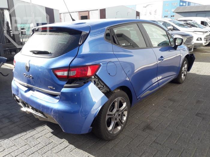 Renault Clio IV 1.5 Energy dCi 90 FAP Salvage vehicle (2016, Metallic ...