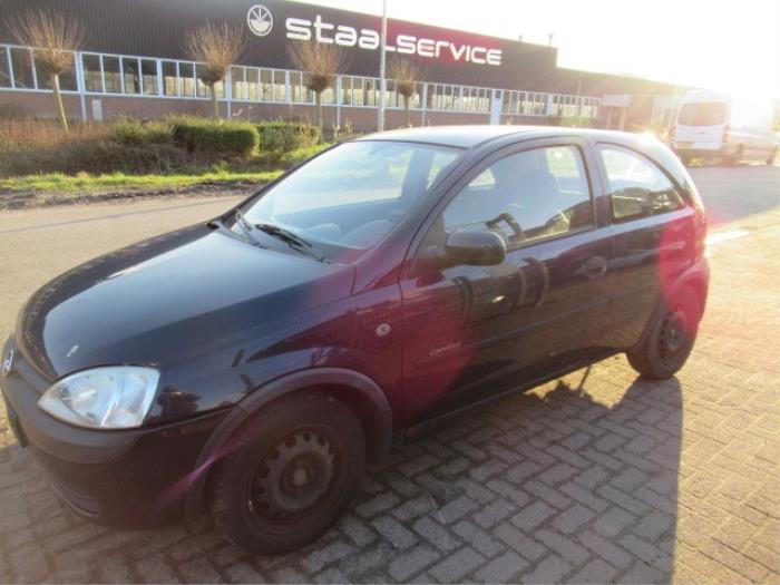 Opel Corsa C 1.2 16V Salvage vehicle (2001, Blue)
