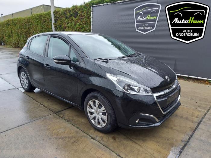 Peugeot 208 I 1.2 Vti 12V PureTech 82 Épave (2017, Noir) AutoHam