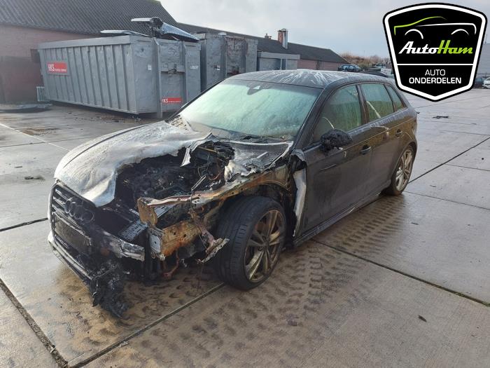 Audi A3 Sportback 1.4 16V g-tron Salvage vehicle (2014, Black)