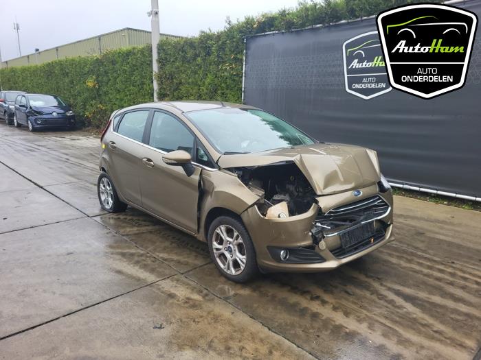 Ford Fiesta 6 1.0 SCI 12V 80 Salvage vehicle (2013, Brown)
