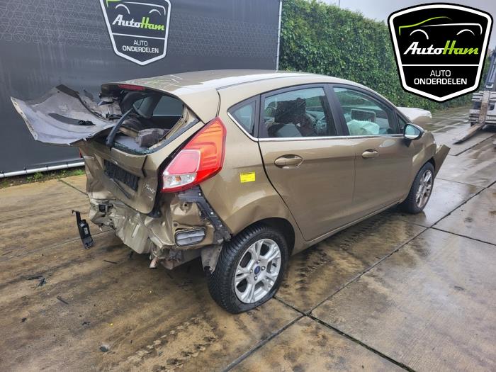 Ford Fiesta 6 1.0 SCI 12V 80 Salvage vehicle (2013, Brown)