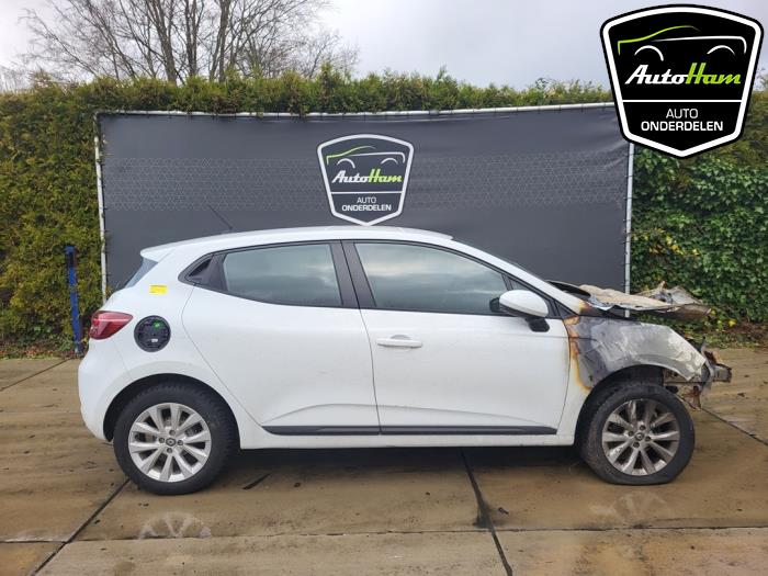 Renault Clio V 1.0 TCe 100 12V Bi-Fuel Salvage vehicle (2021, White)