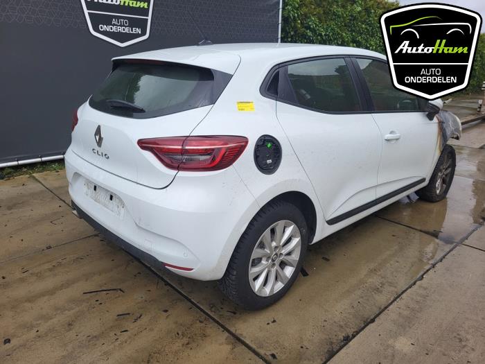 Renault Clio V 1.0 TCe 100 12V Bi-Fuel Salvage vehicle (2021, White)