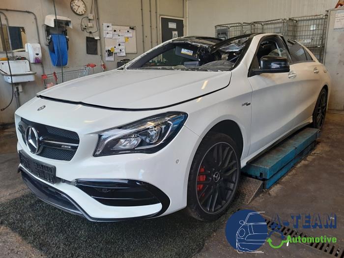 Mercedes CLA 2.0 AMG CLA-45 Turbo 16V Salvage vehicle (2017, White)
