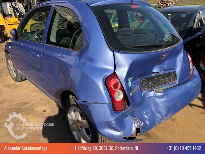 Nissan Micra 1.2 16V Salvage vehicle (2005, Light, Blue)
